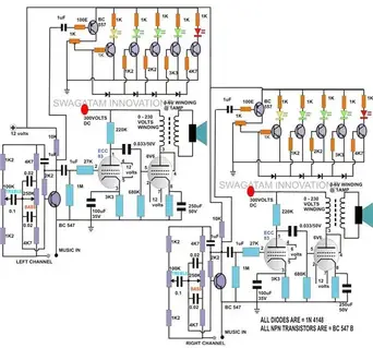 Diy tube amplifier schematics simple