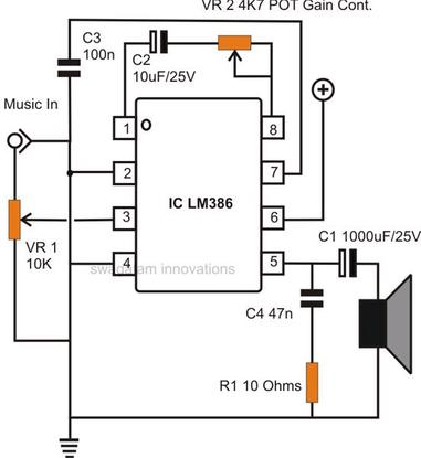 Simple Integrated Circuit Diagram
