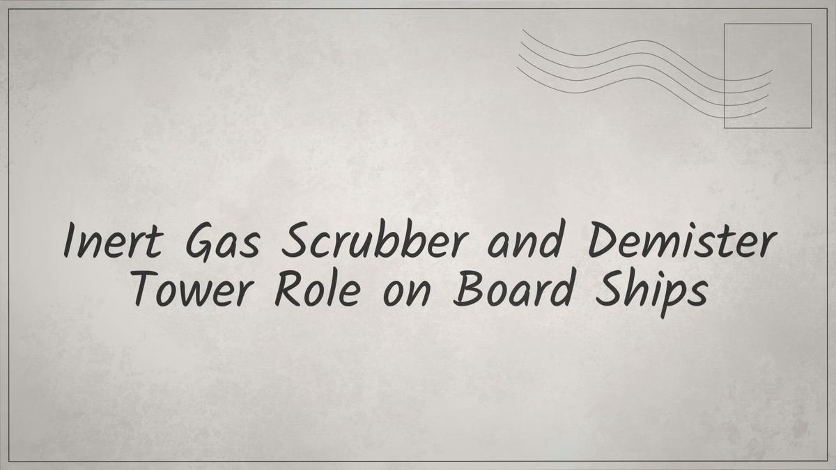 The use of Inert Gas (IG) plant on a ship while loading cargo